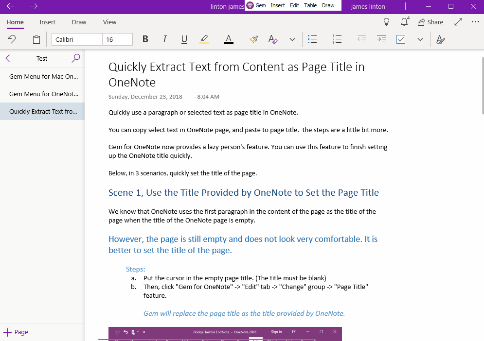 UWP Save OneNote Selected Content As A PDF File And Convert The 