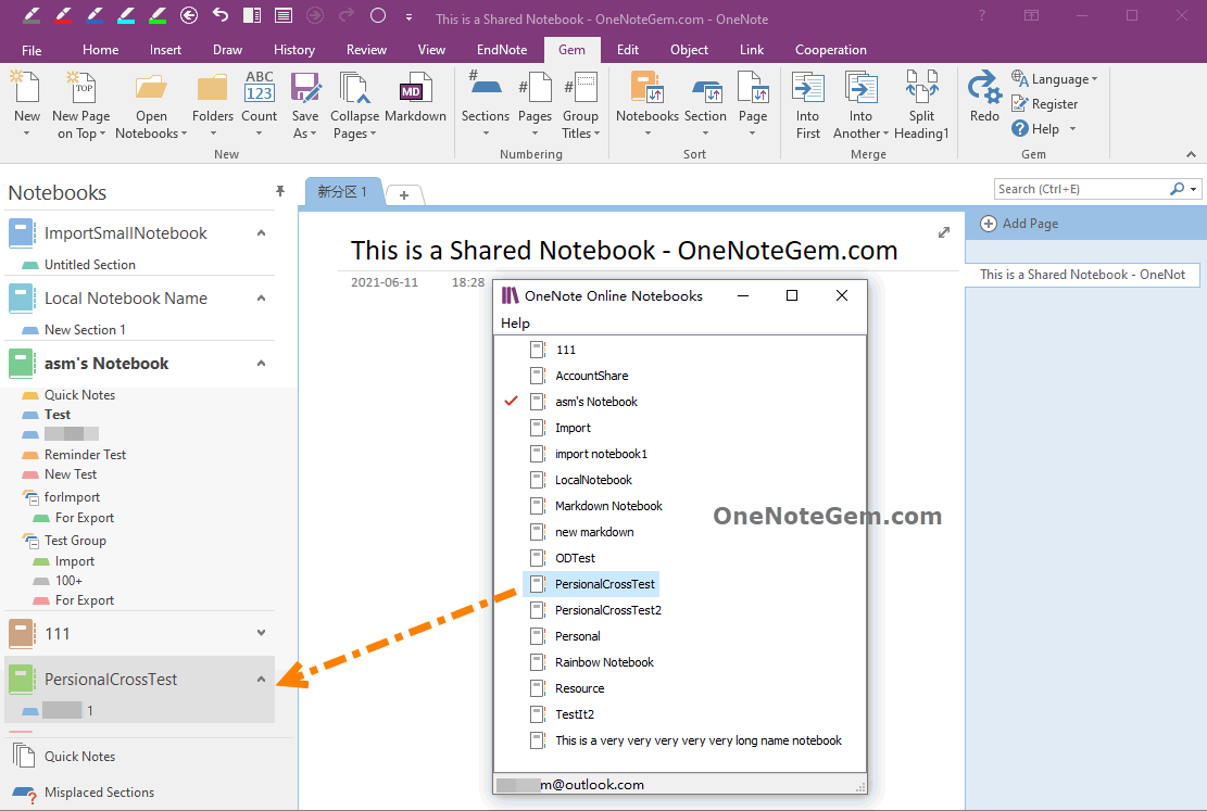 EXE How To Open The Notebook Shared From Other People Office 