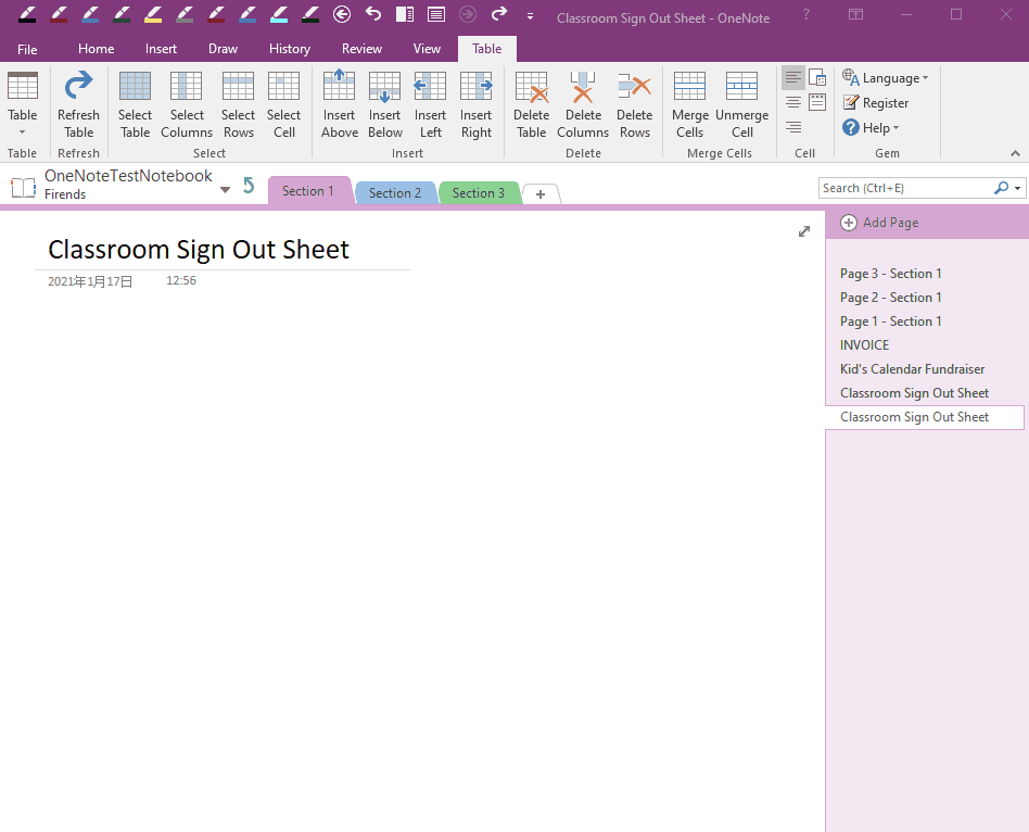 Making A Cell Form Fillable In Onenote Printable Forms Free Online