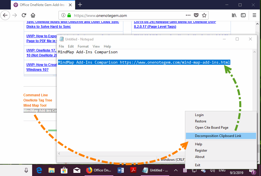Convert HTML Hyperlink To Plain Text Link In Clipboard Office OneNote