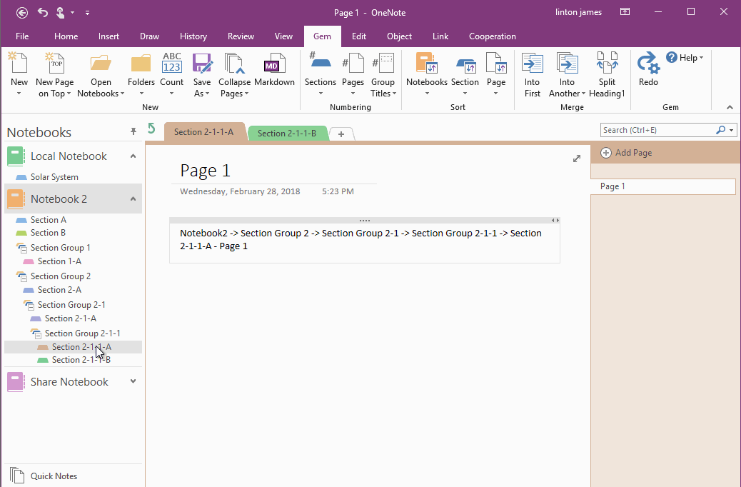 Onenote Telegraph