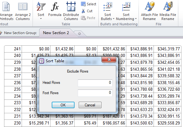 Sort Table In OneNote Office OneNote Gem Add Ins